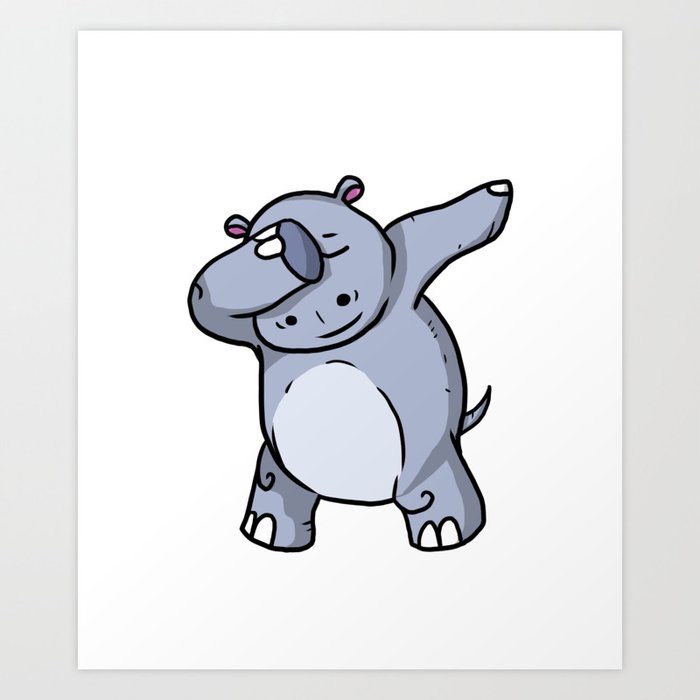 Cute Drawings Of Hippos