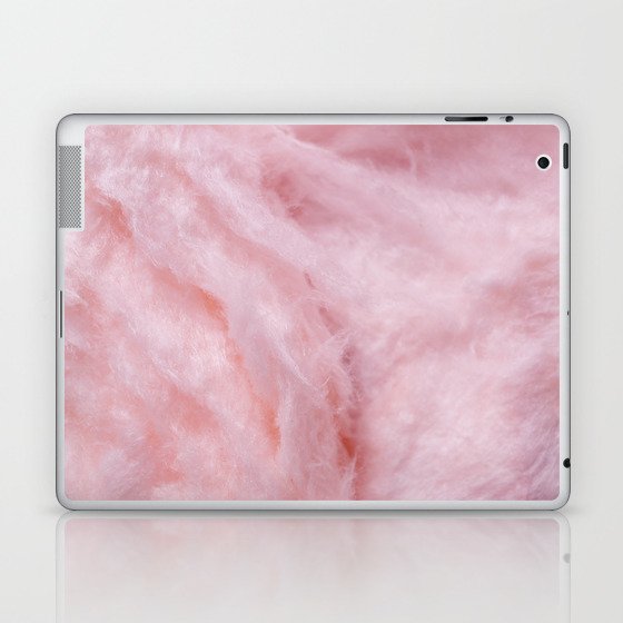Light Pink Cotton Candy Laptop & iPad Skin by NewburyBoutique | Society6