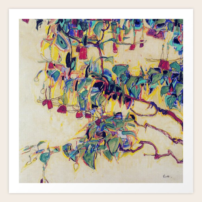 Egon Schiele Trees