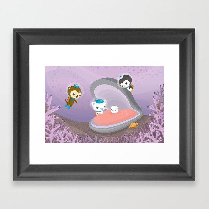 The Octonauts Pearl Rescue Framed Art Print By Meomi Society6