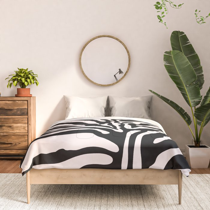 zebra print bedding set