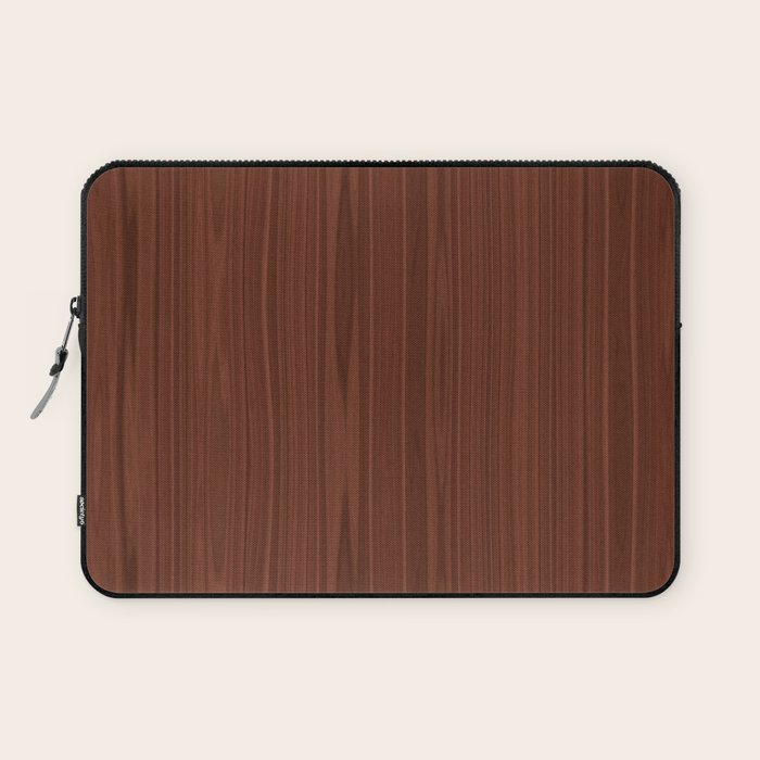 Walnut Wood Texture Laptop Sleeve by Textures | Society6