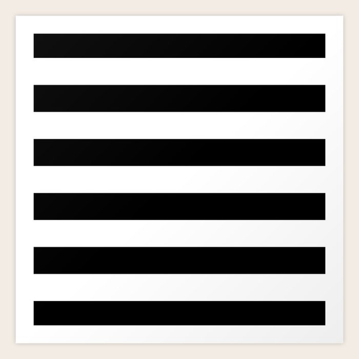 Stripe Black And White Horizontal Line Bold Minimalism Stripes Lines ...