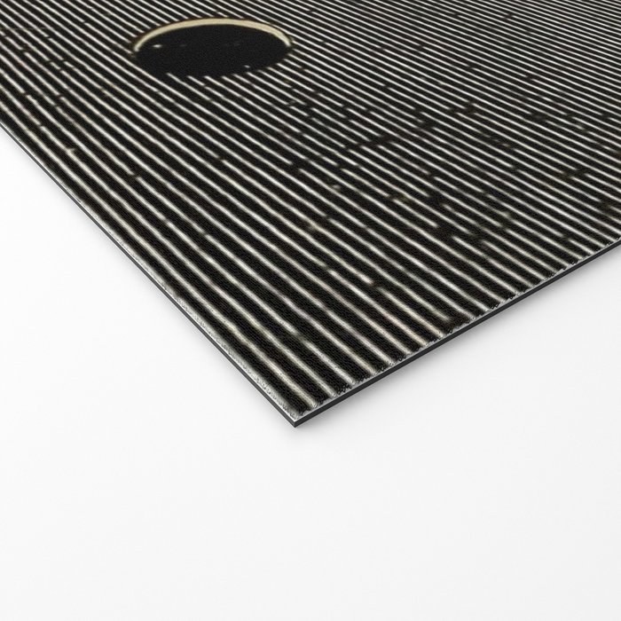 black moon phase mat