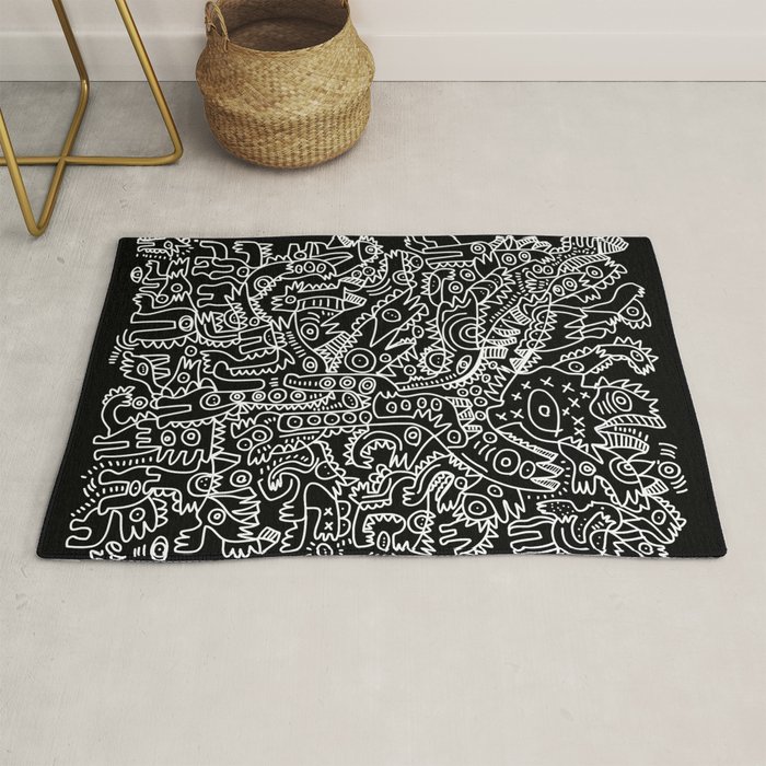 street pattern rug