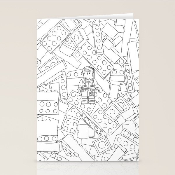 lego emmet coloring pages