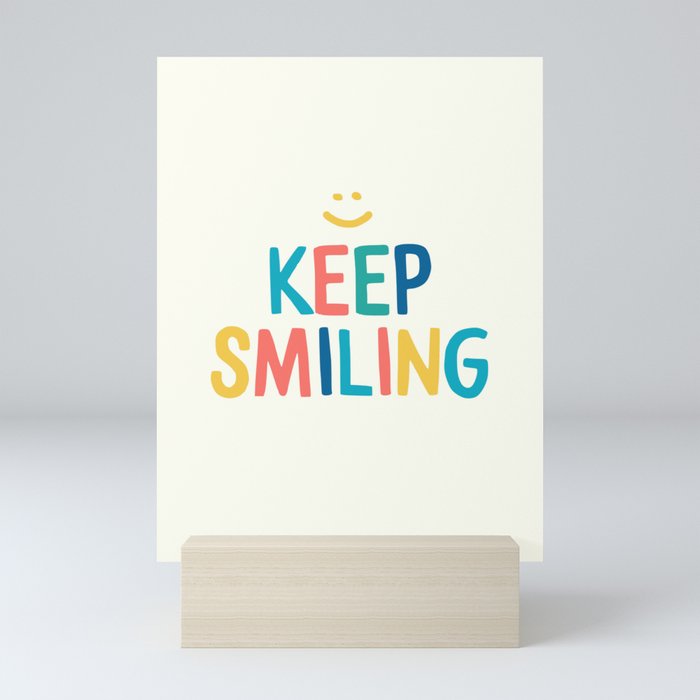 keep smiling artwork