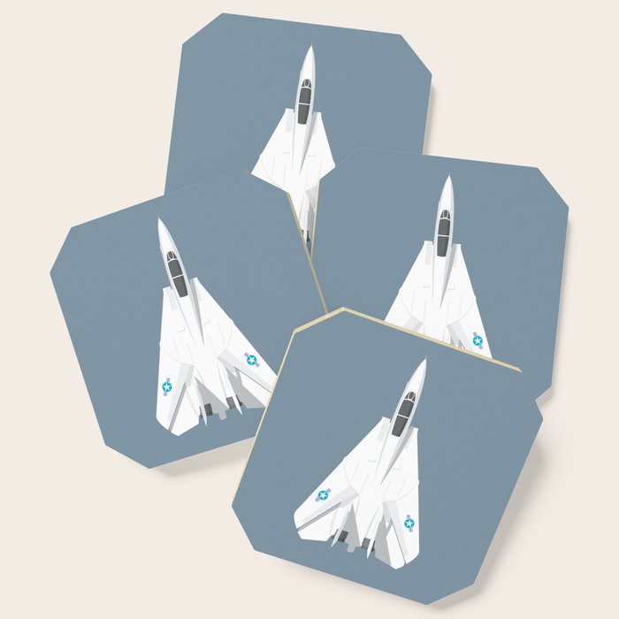 F-14 Tomcat Jet Aircraft - Slate Coaster by neotokyo | Society6