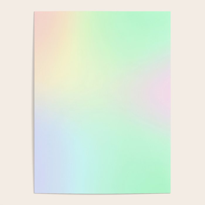 Beautiful Abstract Pastel Pattern Poster by podferds | Society6