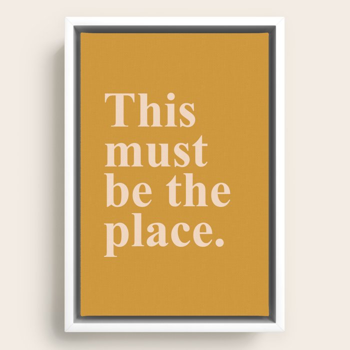 this is the place poster
