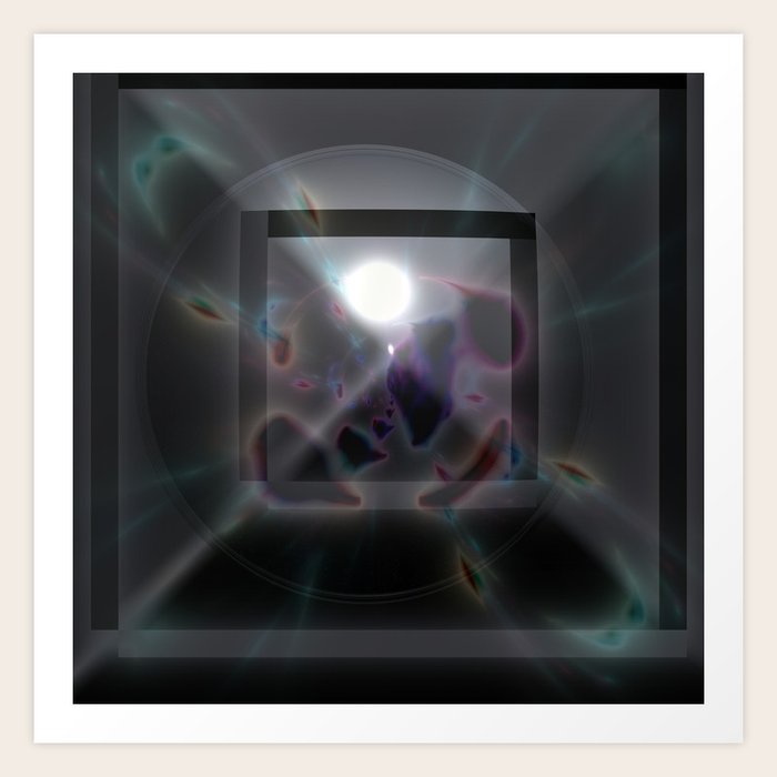 Getting A Glimpse Of Alien Worlds Art Print By Benedikt Amrhein Society6
