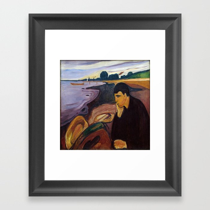 Edvard Munch Melancholy