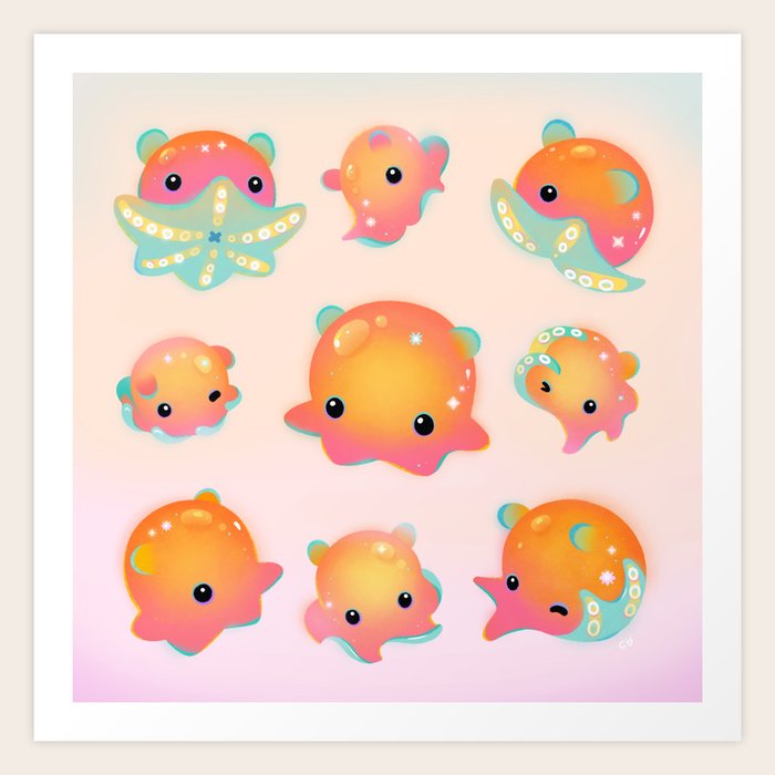 flapjack octopus drawing