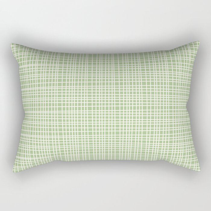 light green rectangle cushion