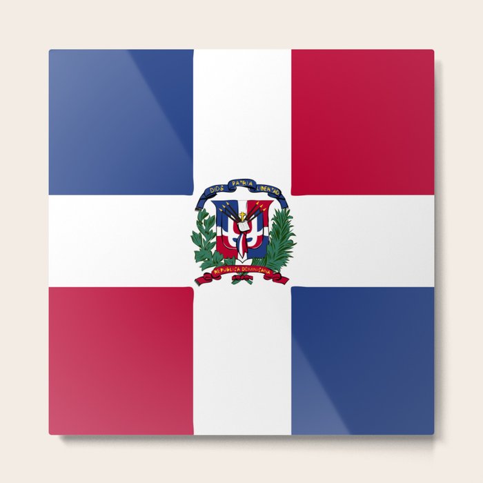 Dominican Flag Emblem