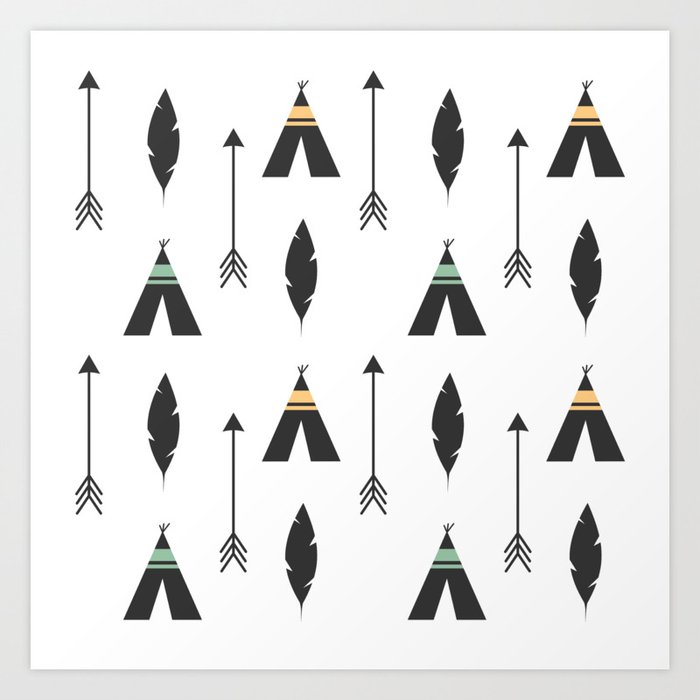 Native American Arrow Design