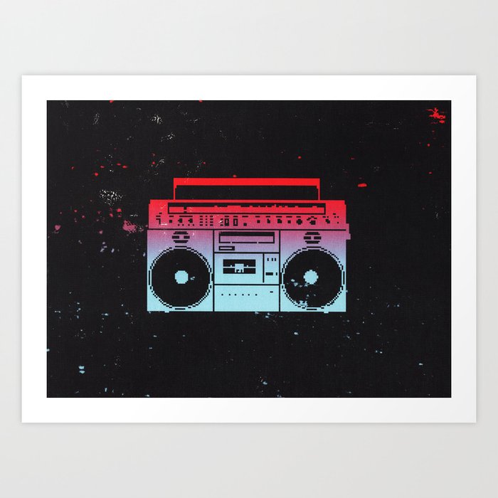 boombox artwork