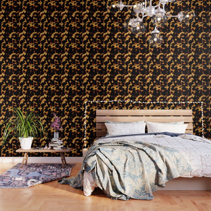 tortoise shell pattern wallpaper