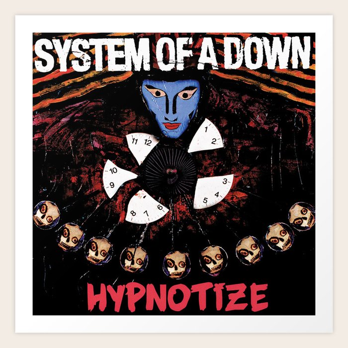 System Of A Down Hypnotize Album Cover