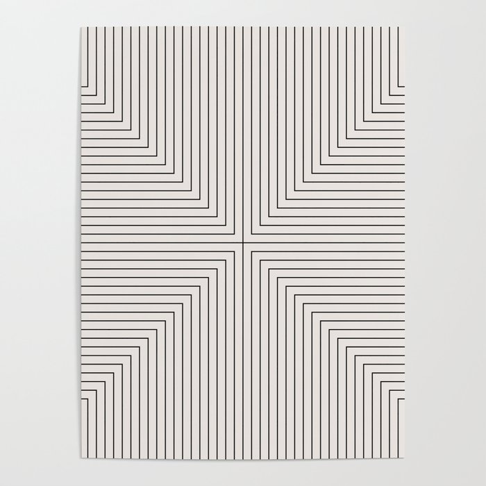 Angular Lines I Poster by colour poems | Society6