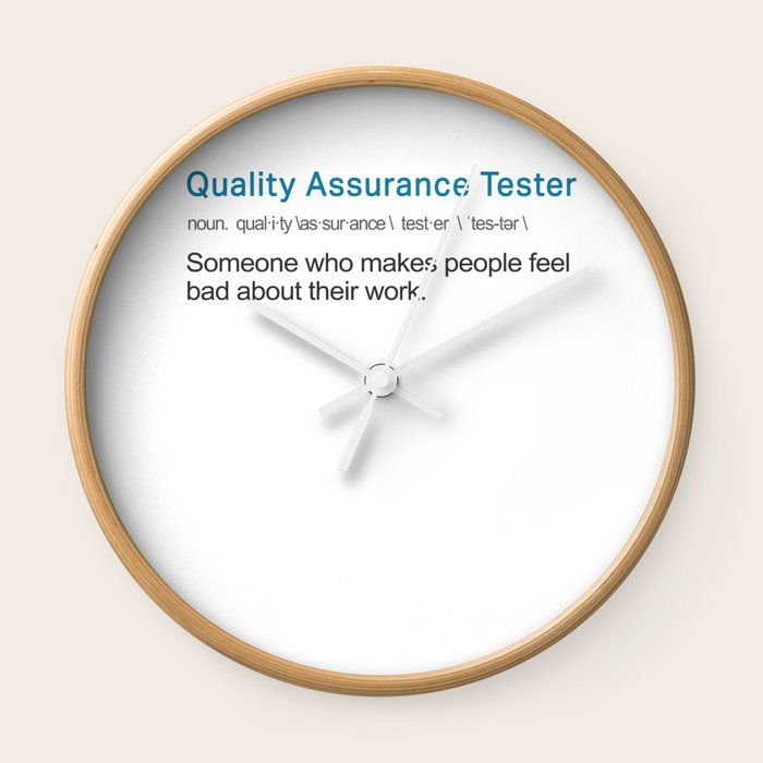 Quality Assurance Humor