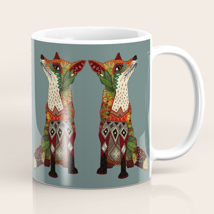 fox shaped mug
