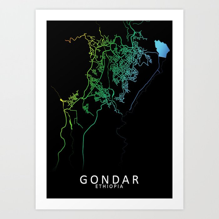 Gondar Map