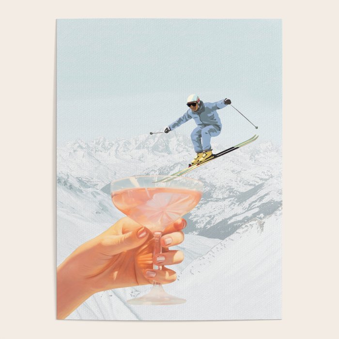 ski poster art