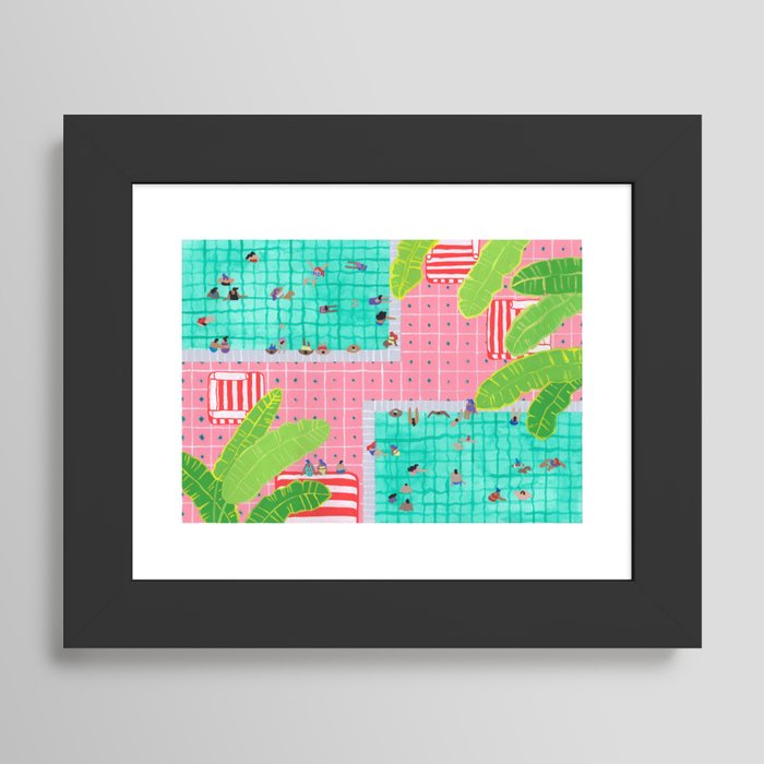 pink and green pattern