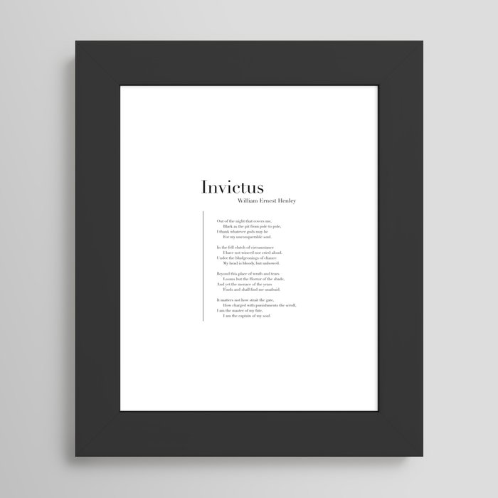 invictus print