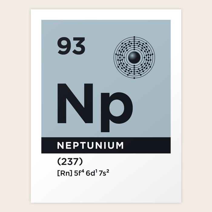 Neptunium Element