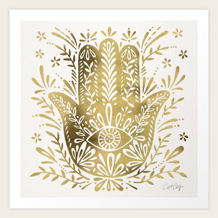 hamsa hand print