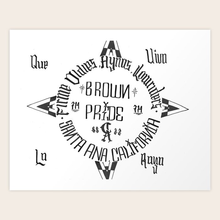 Brown Pride Art Work