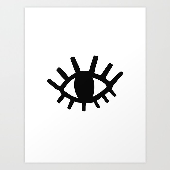 Open Eyes Art Print by Me And The Moon | Society6