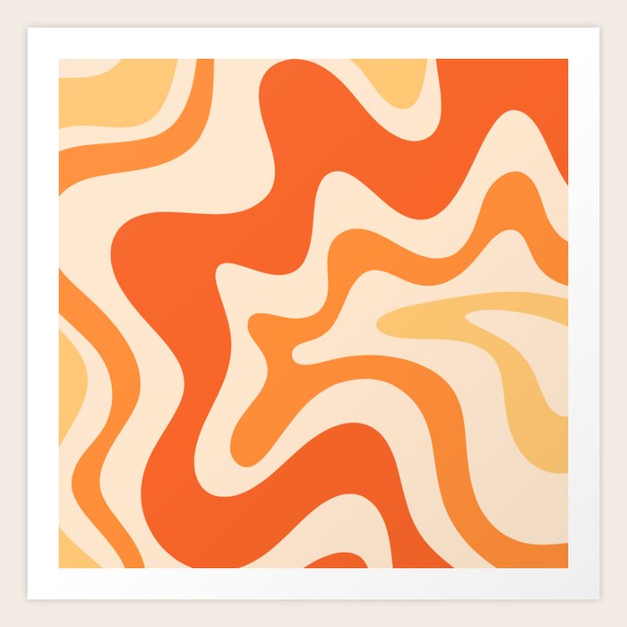 square abstract prints