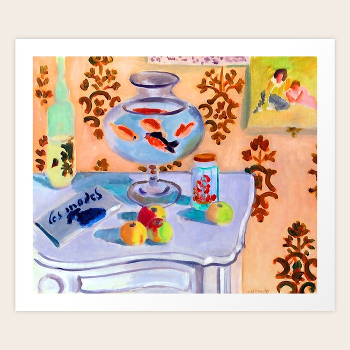Henri Matisse Goldfish Bowl
