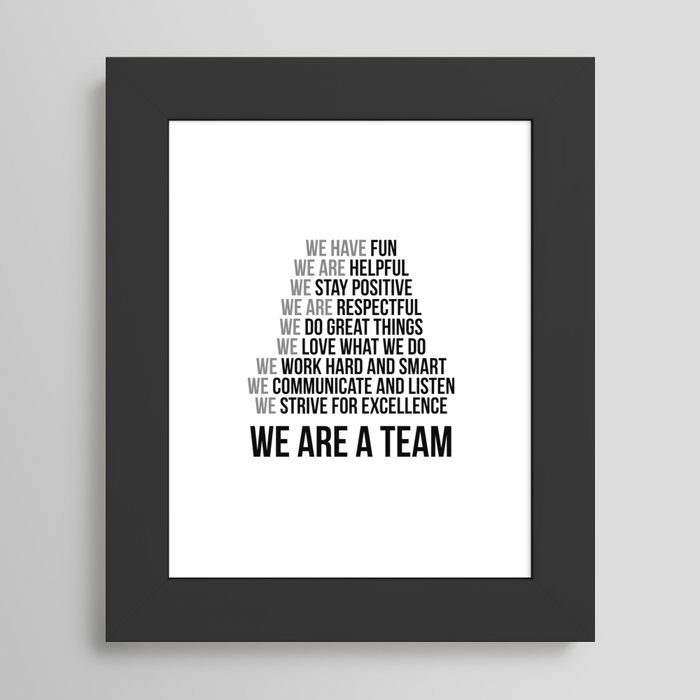 team work prints