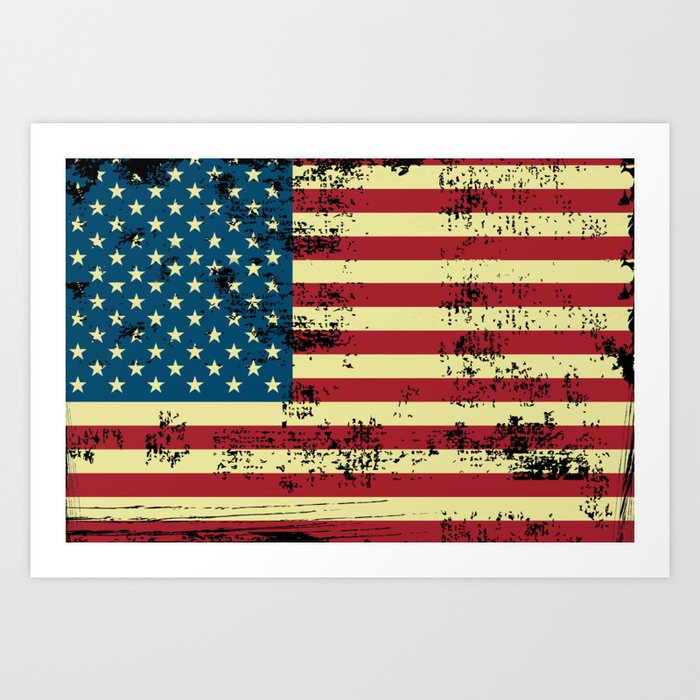 Old American Flag Designs