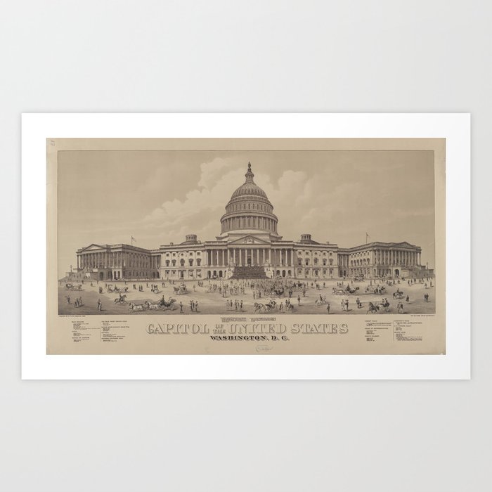 Capitol Building Illustration
