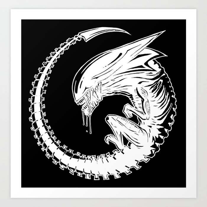 Xenomorph Queen Tattoo