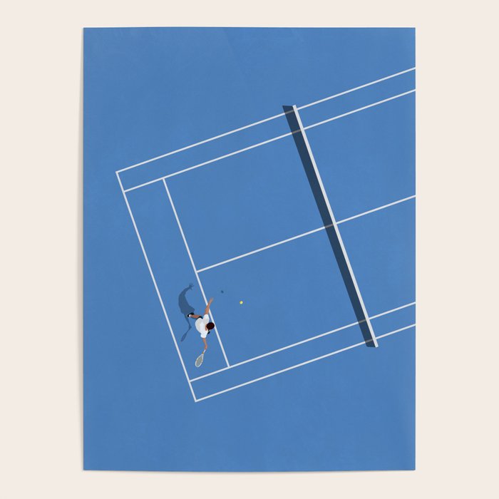 Australian Open Poster by From Above | Society6
