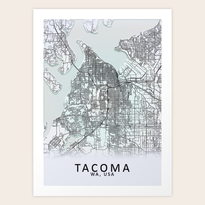 Tacoma Map