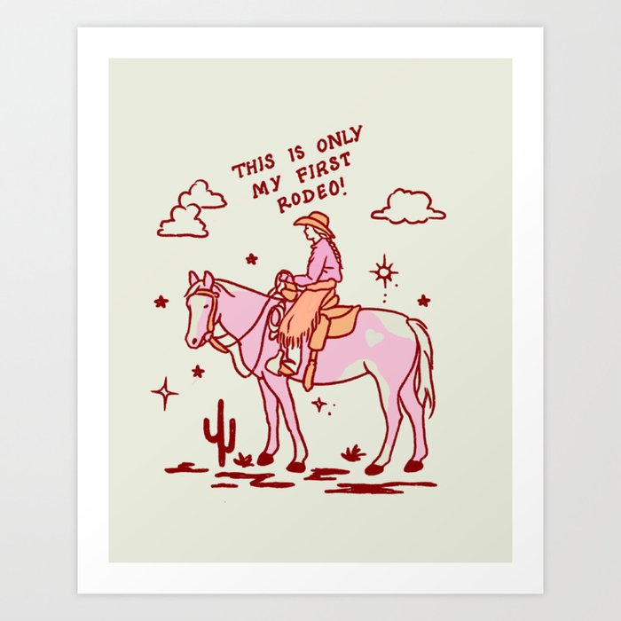 my first rodeo coloring pages