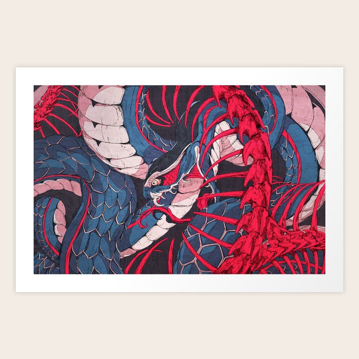 ouroboros screen prints
