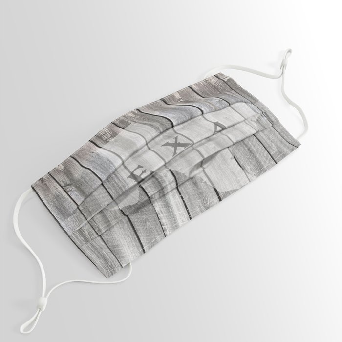 Texas Map State Barn Wall Wood Rustic Country Home Face Mask by Aaron ...