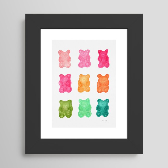 candy framed art