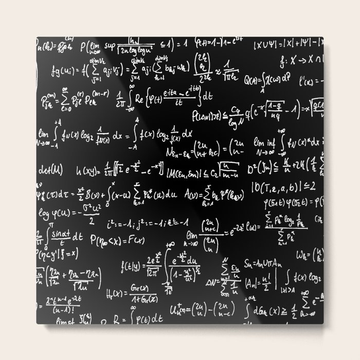 artwork using math equations