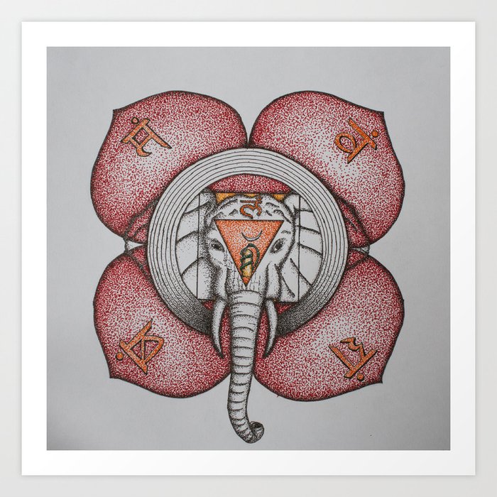 Root Chakra Painting