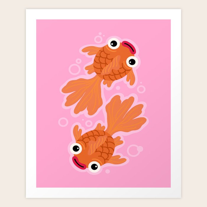 cute fish art