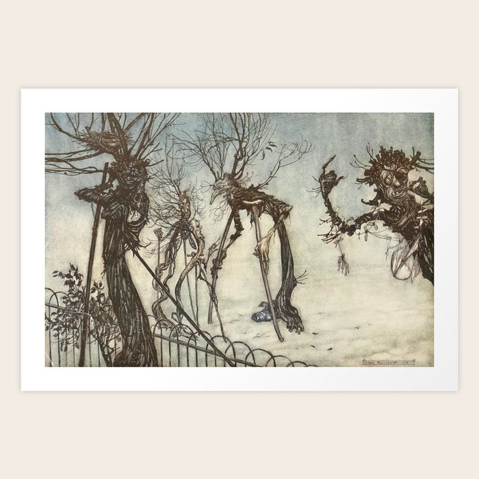 Arthur Rackham Trees